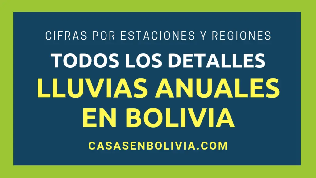 ¿Cómo es el Clima de Bolivia? Todos los Detalles, Números y Hechos ...